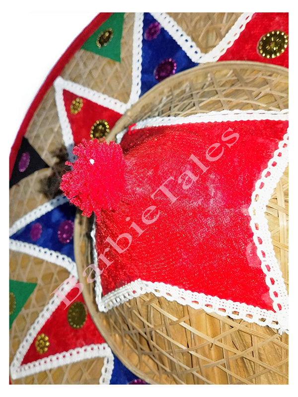 Assamese JAPI Dhal hat for dance - BarbieTales.com